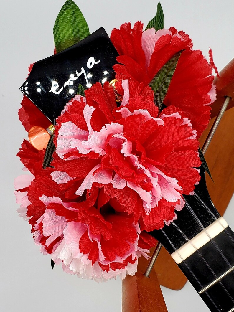 Ukulele Lei, Unique Floral Accessories for Ukulele, Mandolin, Guitar ...