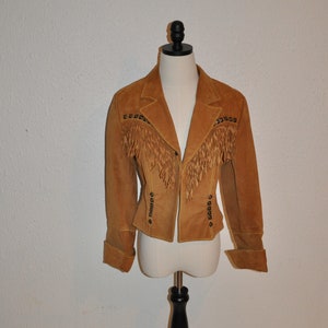 Doubled Ranch/texas Genuine Leather Jacket - Etsy