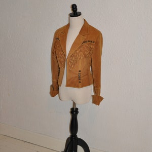 Doubled Ranch/texas Genuine Leather Jacket - Etsy