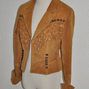 Doubled Ranch/texas Genuine Leather Jacket - Etsy