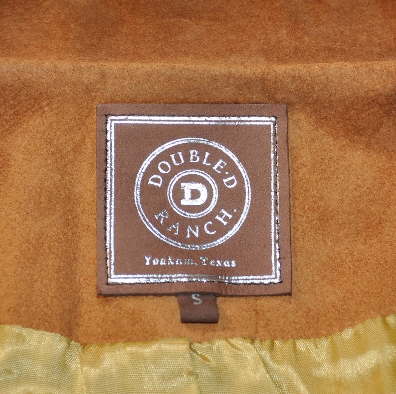 Doubled Ranch/texas Genuine Leather Jacket - Etsy