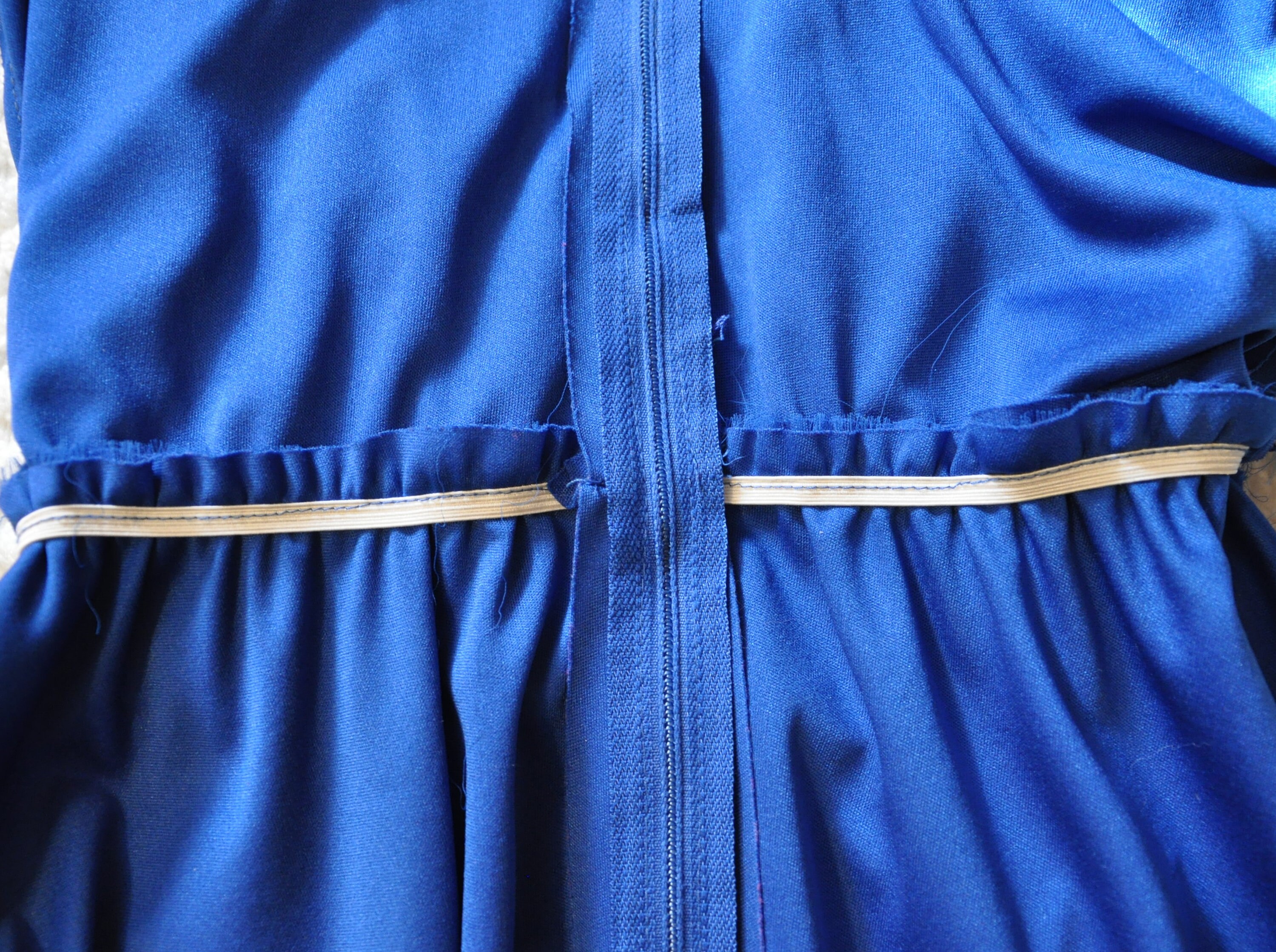 1970's Vintage Royal Blue Party Dress - Etsy