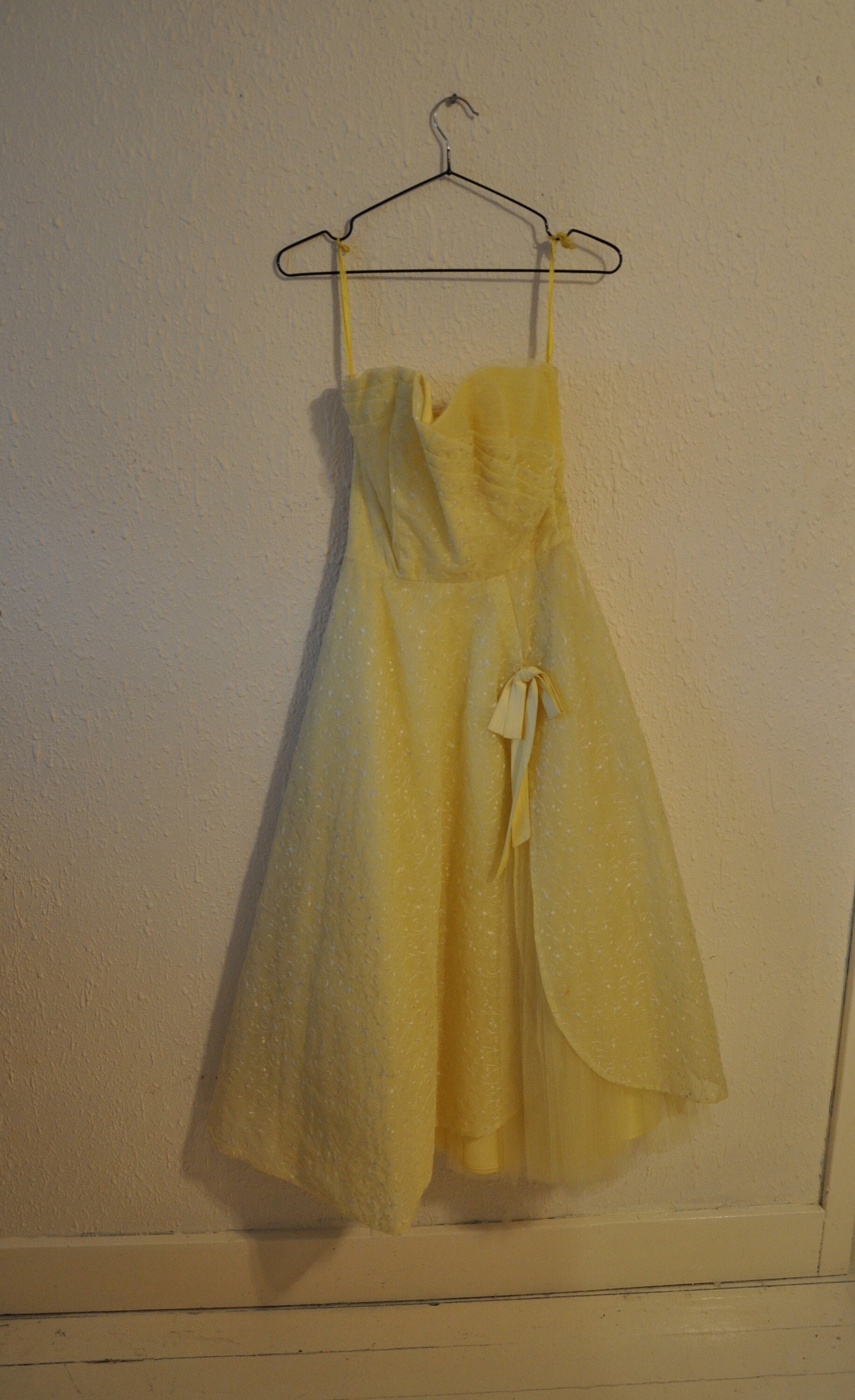 1950's Soft Lemon Yellow Dress With Matching Jacket - Etsy