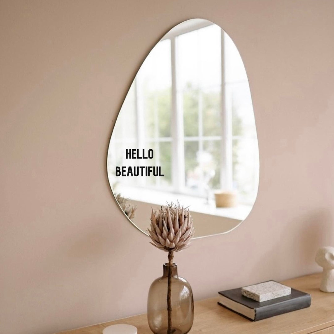Mirror Affirmations Vinyl Decal Label/sticker Mirror Stickers Mirror ...