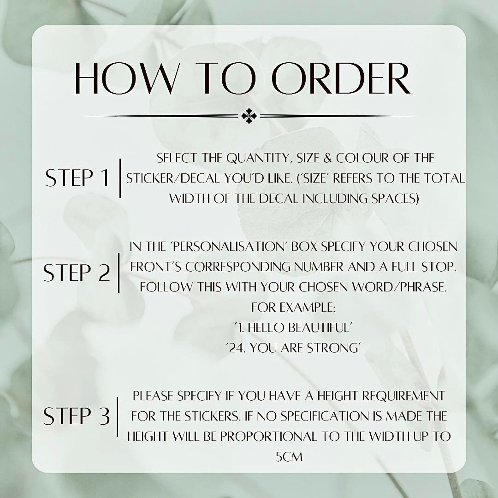 Mirror Affirmations 'it's a Good Day to Have a Good Day' Mirror ...