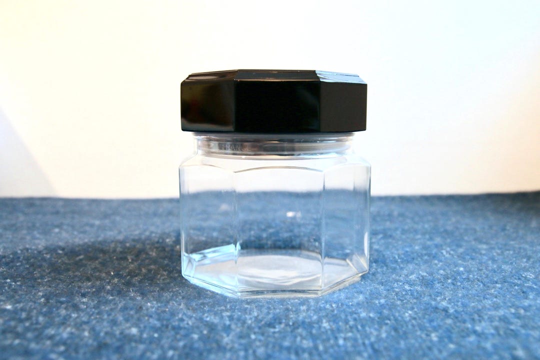Vintage Luminarc Octime Jar – Arcoroc 1980s – Glass Storage Jar With ...