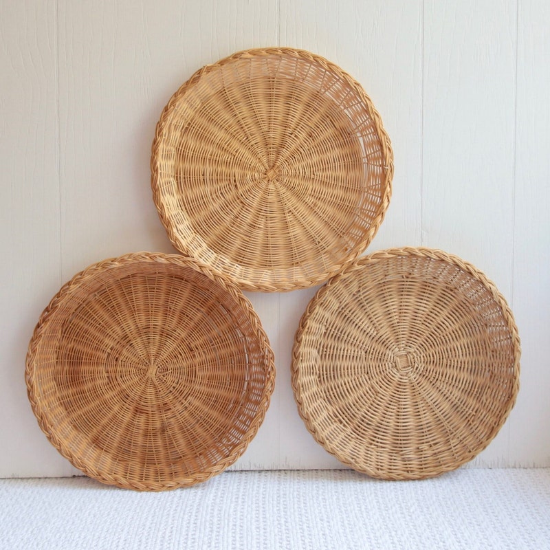Flat Baskets - Etsy