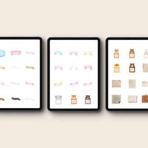 200+ Digital Goodnotes Sticker, Sticky Notes PNG , PNG Digital Stickers ...