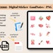 1000+ Valentine's Day Digital Stickers: Goodnotes Planner Stickers, PNG ...