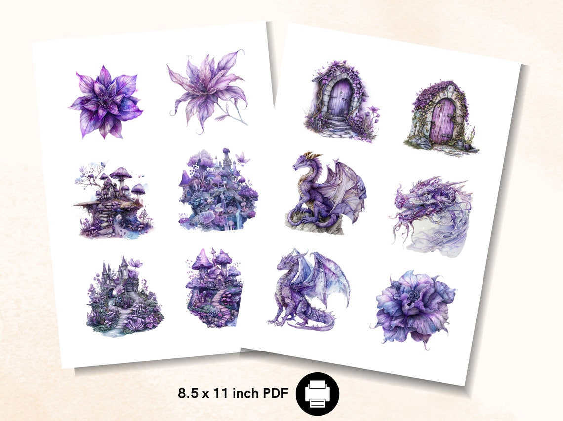 51 PNG Watercolour Purple Fairy Clipart, Fairies Png, Fantasy Art ...