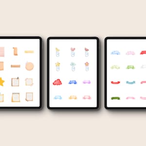 200+ Digital Goodnotes Sticker, Sticky Notes PNG , PNG Digital Stickers ...