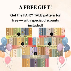 Fairy Tale Watercolor Clipart Bundle: 495 PNG & JPG Illustrations ...