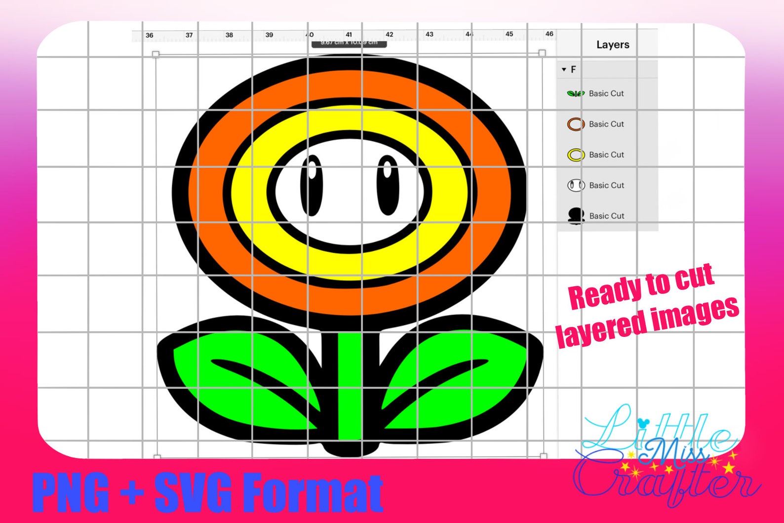 Mario Kart Item Emblem Bundle PNG and SVG Outlines and Coloured Layered ...