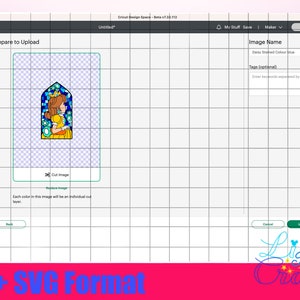 Princess Daisy Mario Stained Glass SVG and PNG Digital Files Great for ...