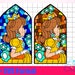Princess Daisy Mario Stained Glass SVG and PNG Digital Files Great for ...