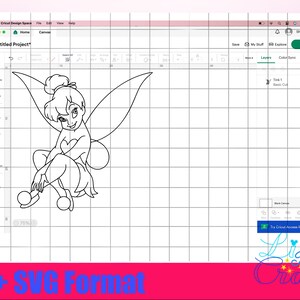 16 Pixie Fairy Tink PNG SVG Tinkerbell Colour and Black and White Peter ...