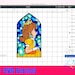 Princess Daisy Mario Stained Glass SVG and PNG Digital Files Great for ...