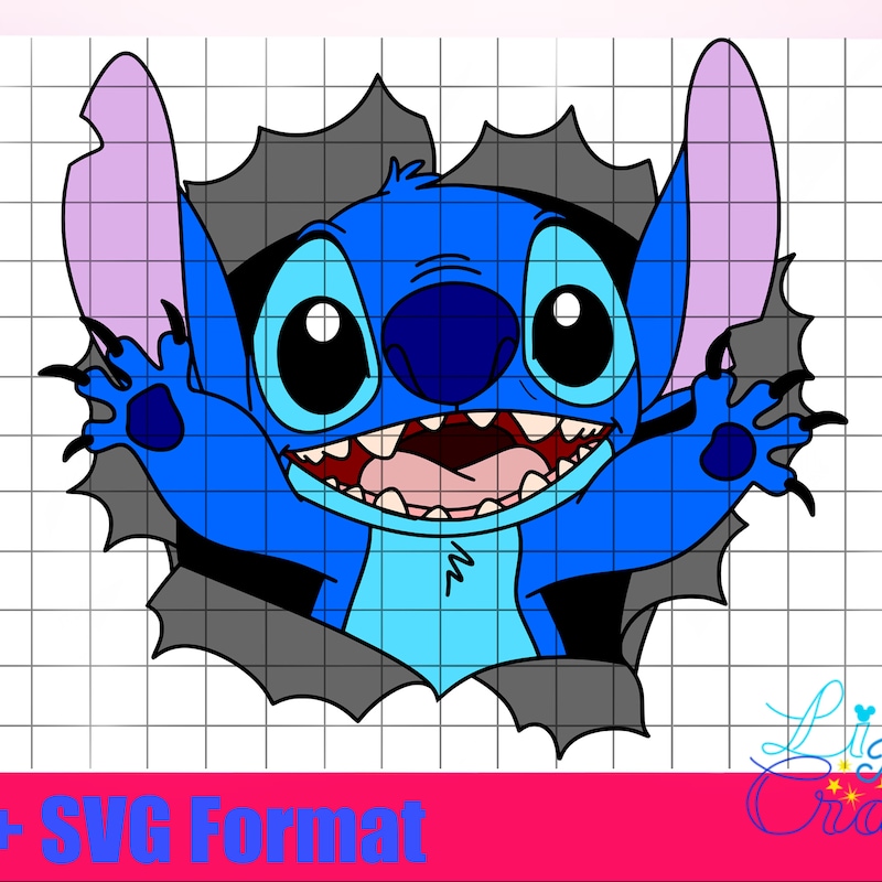 Stitch Outline Svg - Etsy