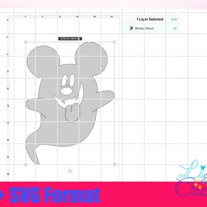 15 Ghost Mickey SVG and PNG Files, Perfect for Halloween or Just If You ...