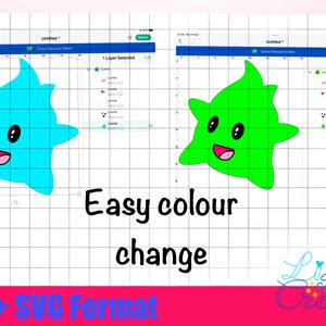 8 Luma Lumalee Bundle Mario Movie Super SVG and PNG Files, Digital ...