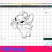 Angel Experiment 624 Lilo and Stitch SVG and PNG in Colour and Black ...