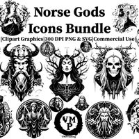12 Odin SVG Bundle, 12 Odin PNG Bundle - Etsy