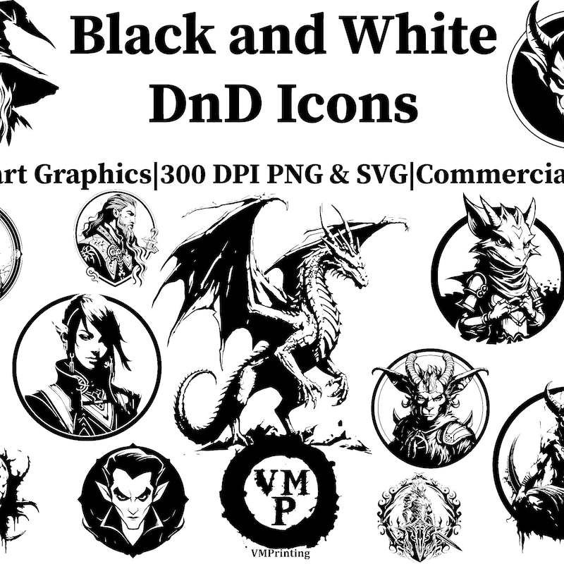 Dnd Character Icons - Etsy