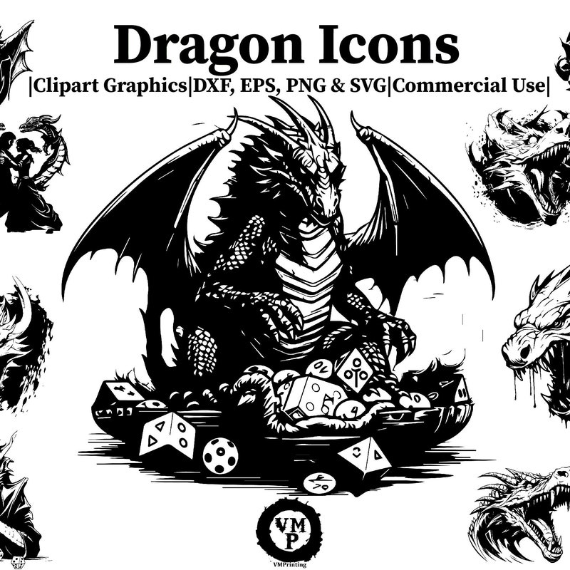 Dungeons and Dragons Svg - Etsy