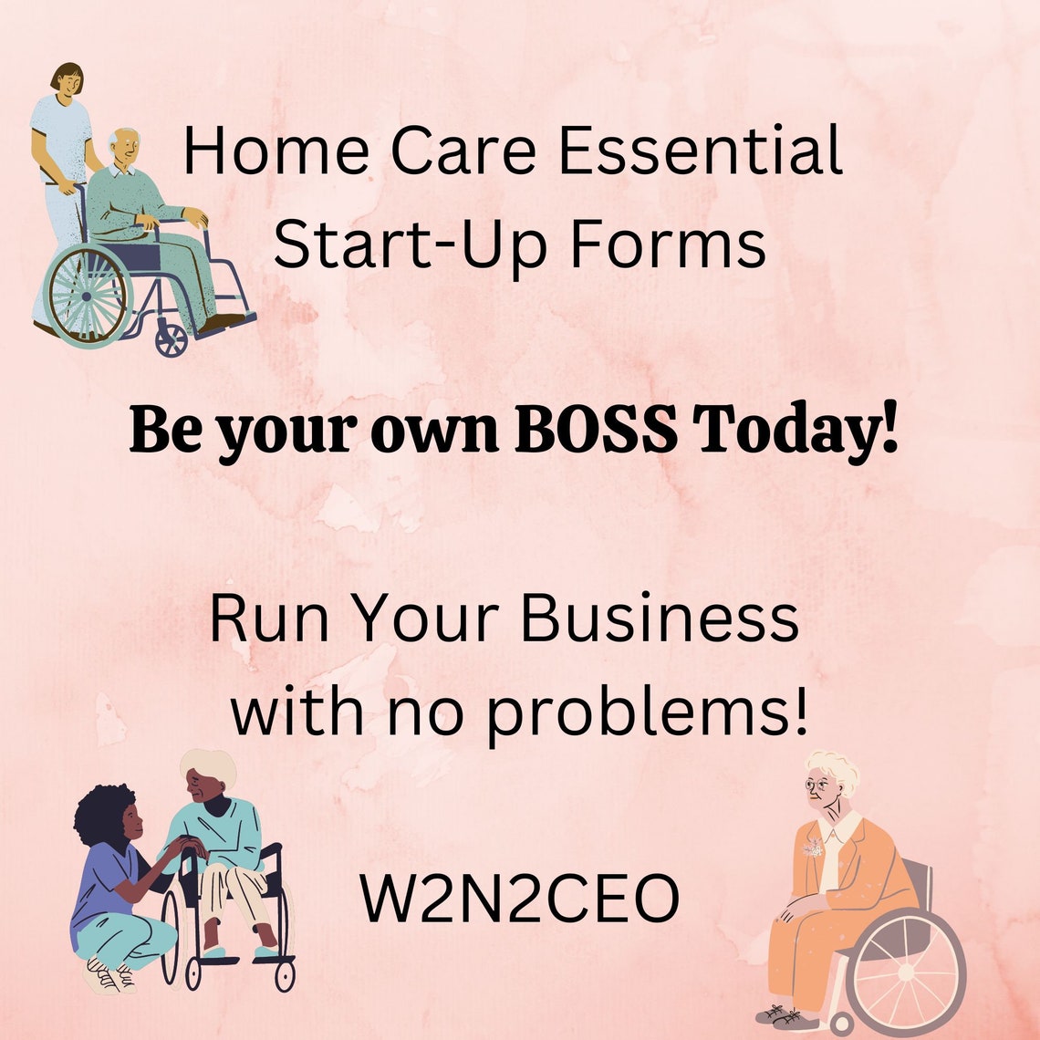 Home Care Business Templates Bundle, Editable Forms (word/zip) - Etsy