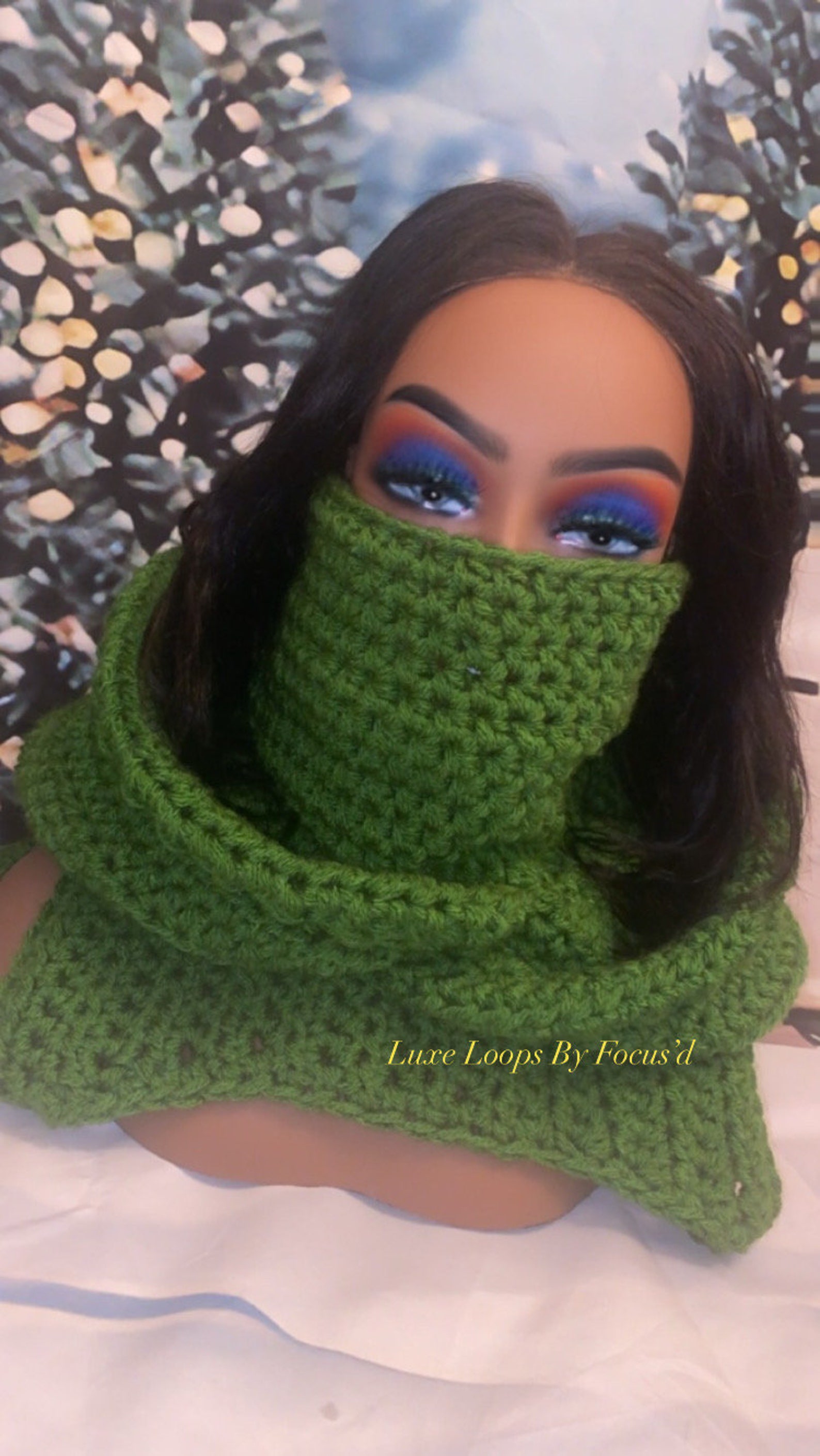 Matrixx Hood/ Crochet Hood With Satin Lining (as Seen on Instagram and ...