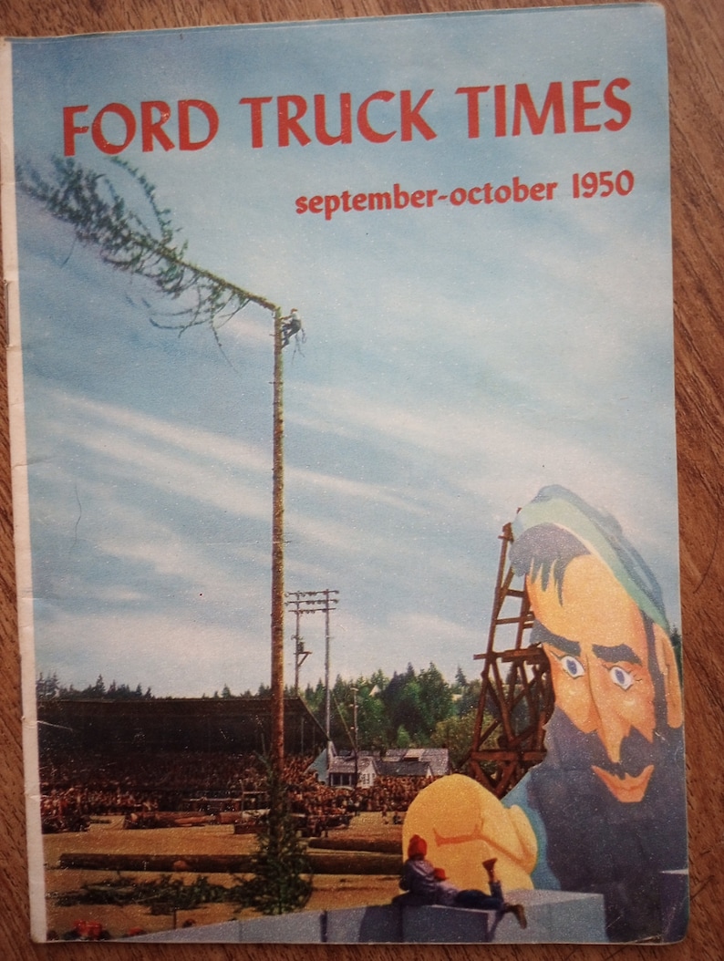 1950 and 1972 Ford Times Magazine - Etsy
