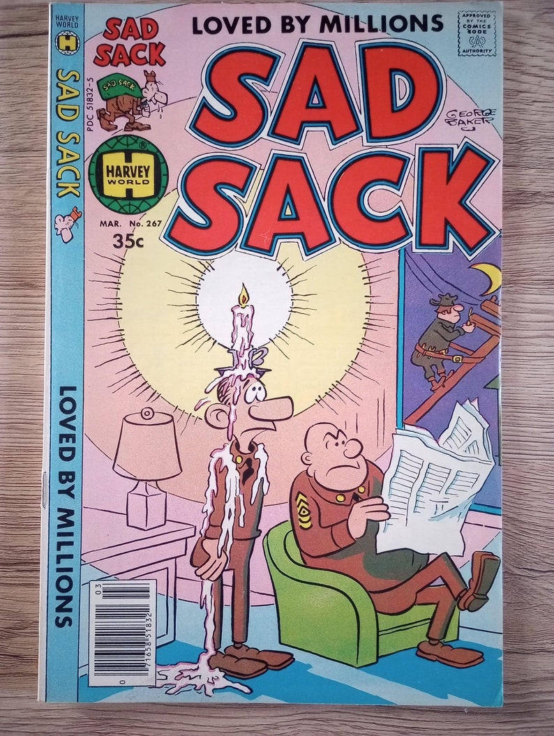Original Sad Sack Comics - Etsy