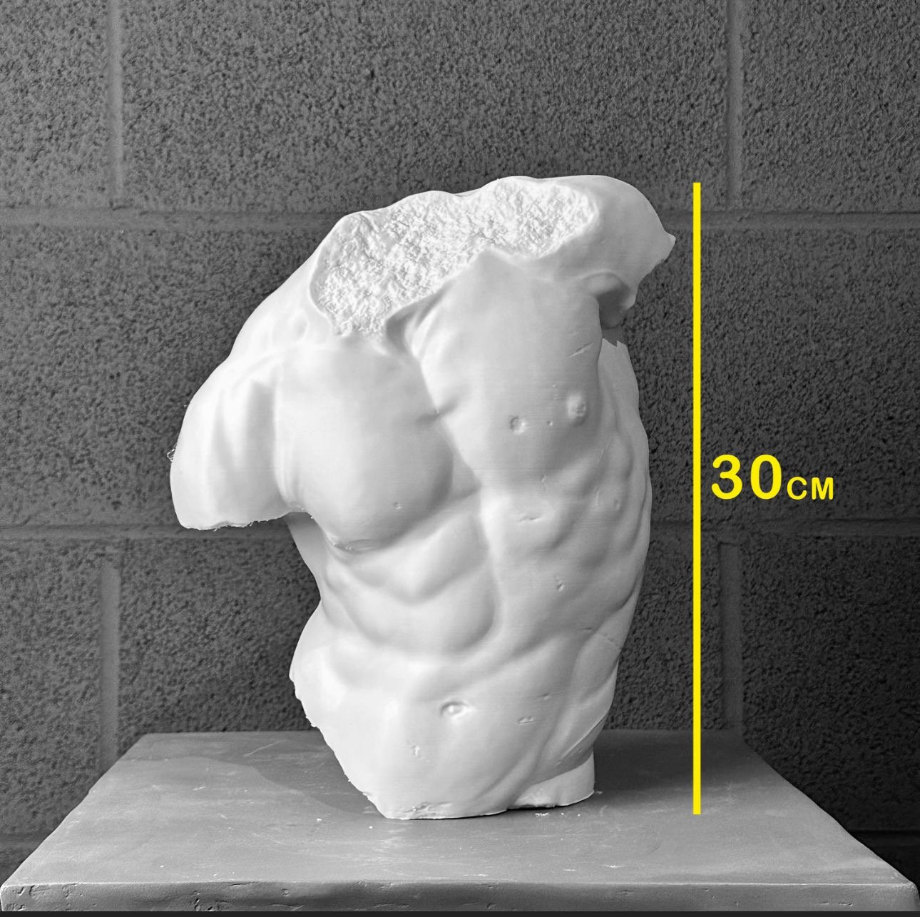 Gaddi Torso Statue Classic Sculpture Classic Home Decor 3D Print ...