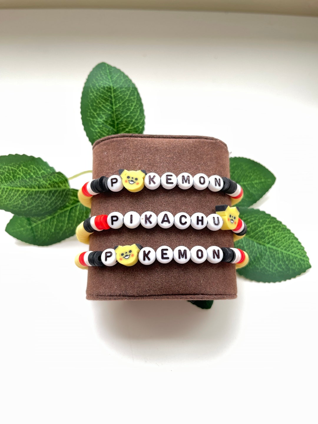 Pokemon Bracelet Pikachu Bracelet Pokemon Fan Custom Name Bracelet ...