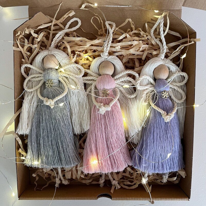 Macrame Angel Patterns - Etsy