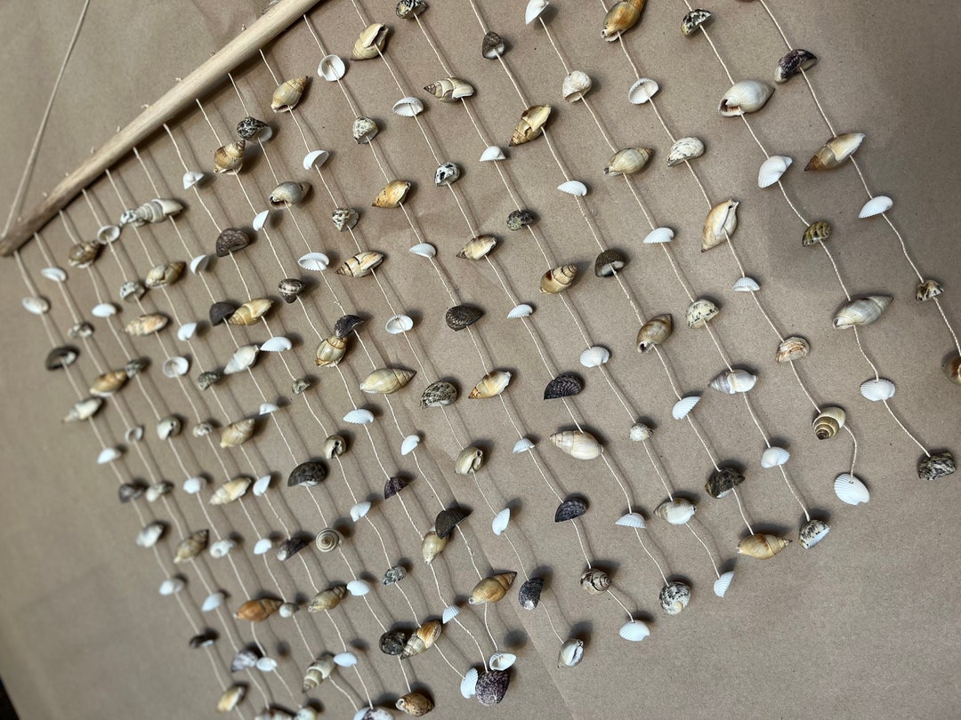 Hanging Shell Decor-wall Decor-seashells-beach House Decor-sun - Etsy