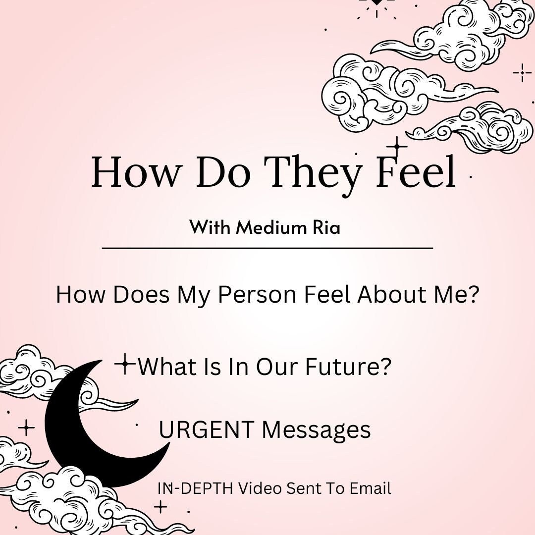 How Do They Feel About Me? Messages From Your Person - Etsy
