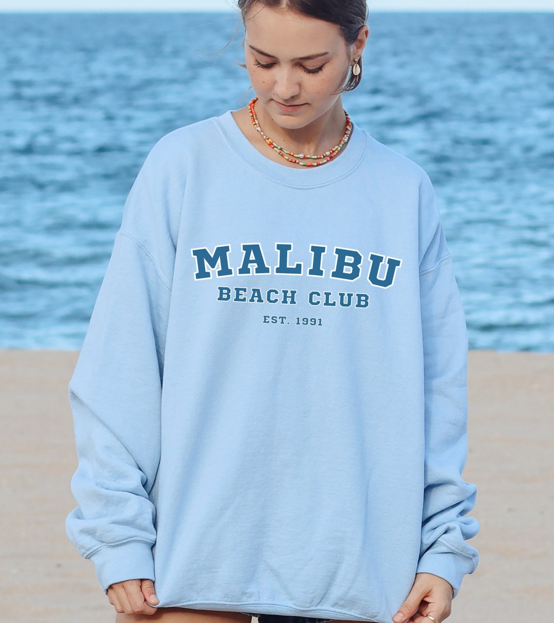 Malibu Beach Shirt, Vacation Shirt, Ocean Shirt, Travel Shirt, Beach ...