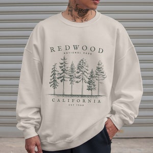 Redwood National Park, Redwood Trees, National Parks Shirt, Vintage ...