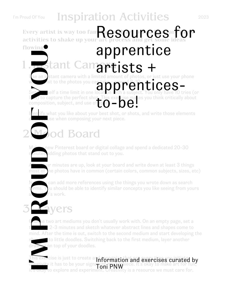 I'm Proud of You - Digital Tattoo Apprenticeship Notes, Artist ...