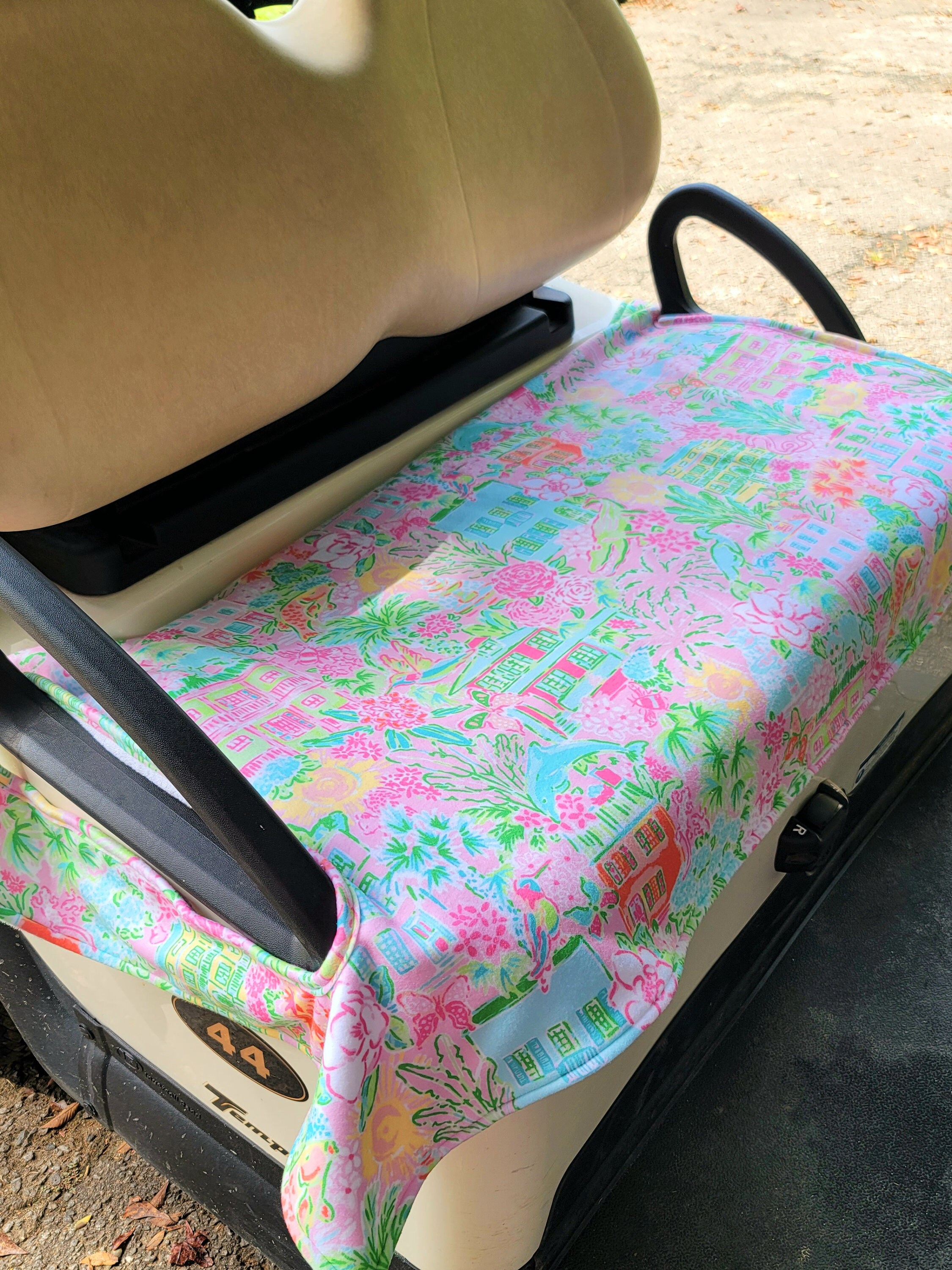 Golf Cart Seat Cover in the Boozy Birdie Golf Cart Seat Blanket With or ...