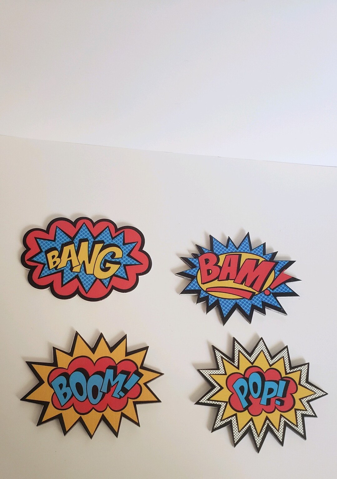 Comic Word Bubble Magnets - Etsy