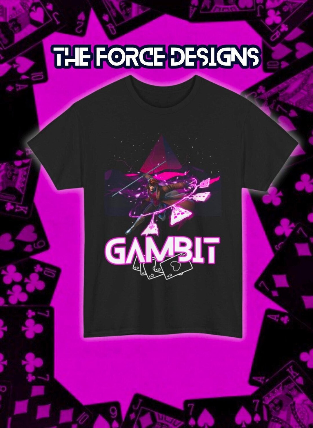 Gambit, the Force Designs, Gambit Shirt, Gambit Cards, Comic Book ...
