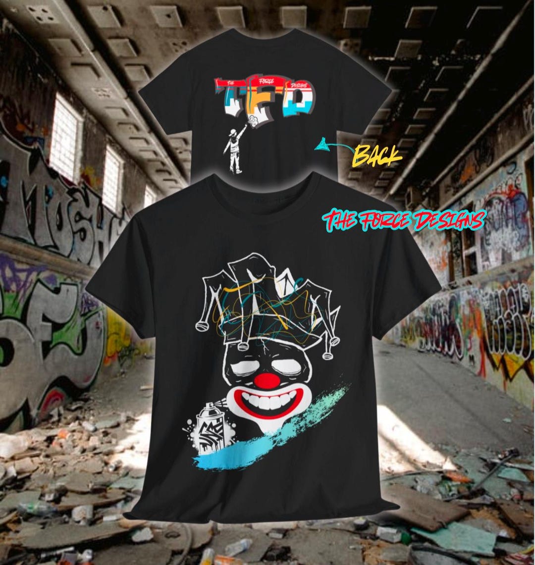 Clown, the Force Designs, Clowns, Clown Shirt, Clowning, Unisex Heavy ...