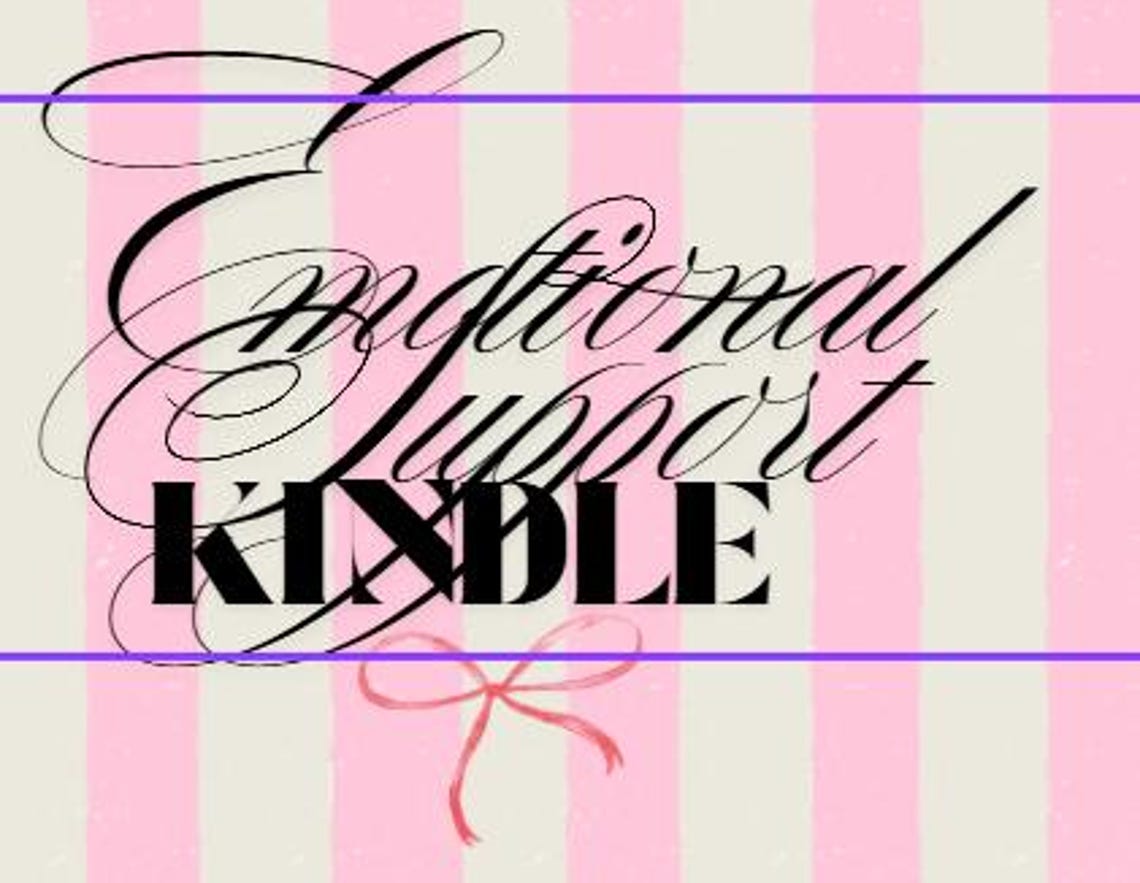 Digital Kindle Insert | Printable & Reusable for Kindle Paperwhite - Etsy