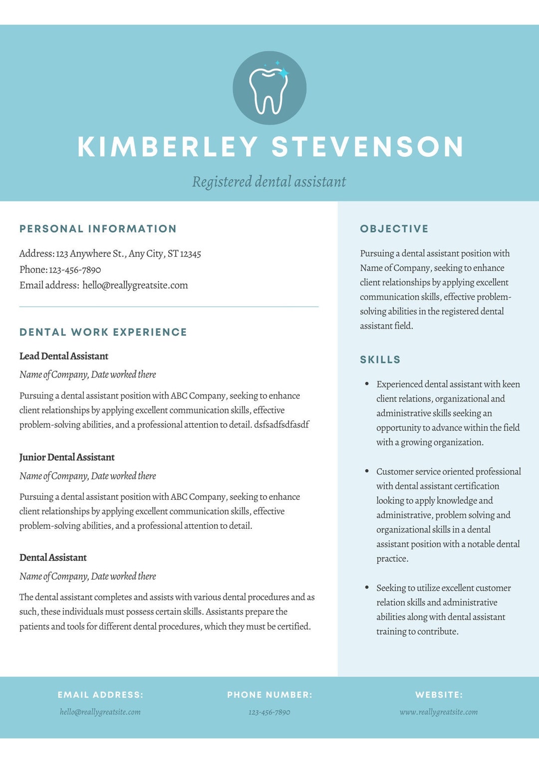 Modern Resume Template Resume Template Cover Letter References Easy to ...