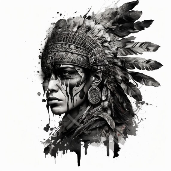 Aztec Warrior Detailed Images, Aztec Leopard Fighter Warrior, Woman and ...