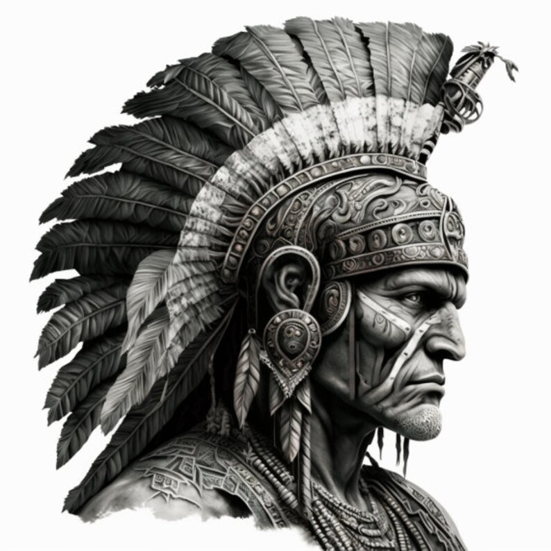 Aztec Warrior Detailed Images, Aztec Leopard Fighter Warrior, Woman and ...