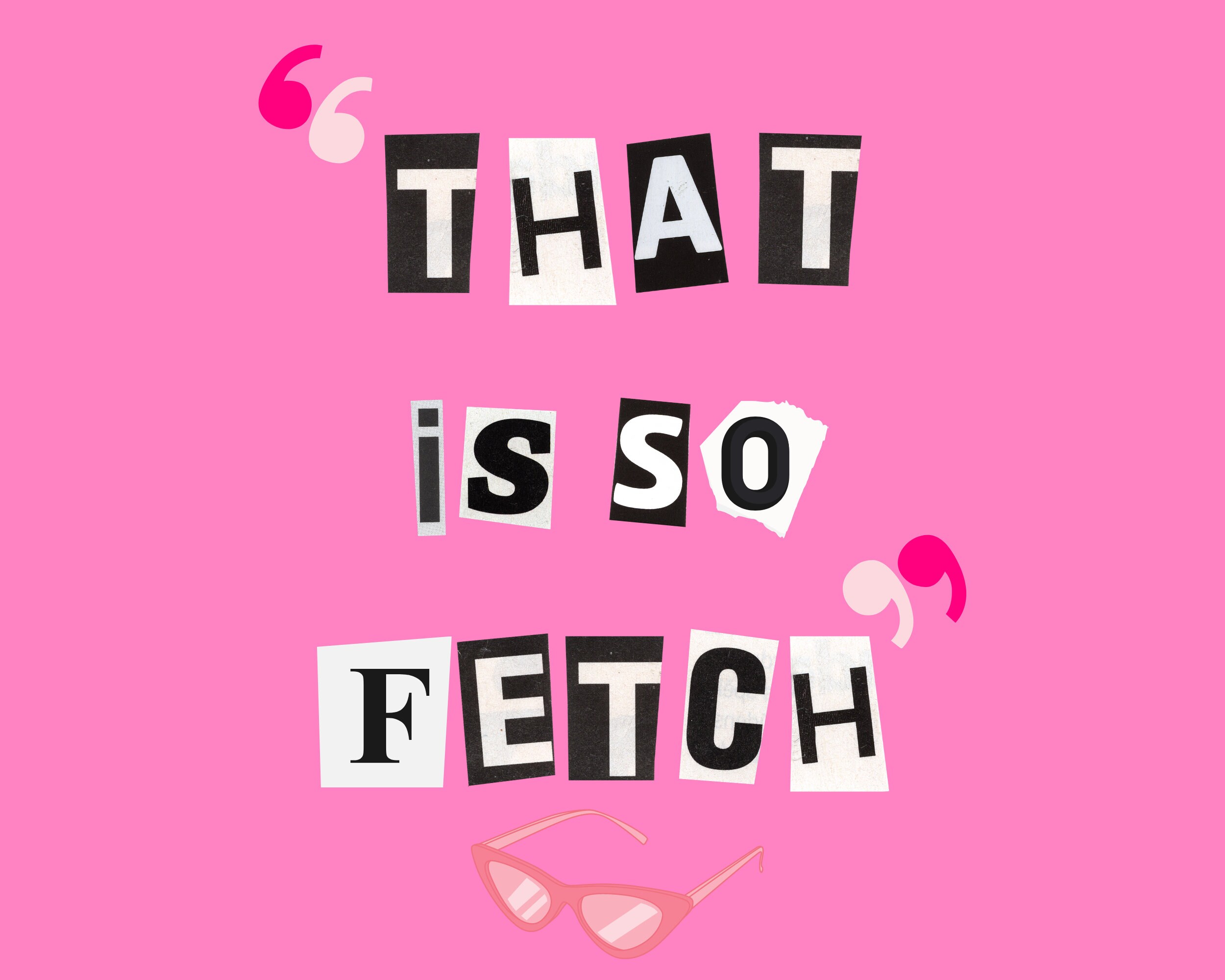 Mean Girls Pink Theme Birthday Party Posters X 5 Etsy