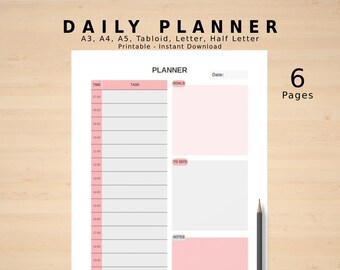Minimalist Printable Weekly Planner for Planning Your Week to Do List ...